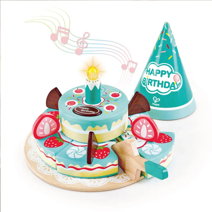 Hape Interactive Happy Birthday Cake – Nantucket Kids