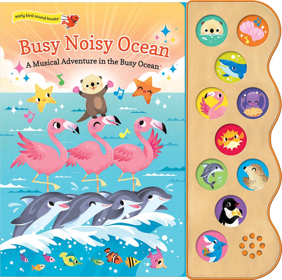 Busy Noisy Ocean Interactive Sound Book – Nantucket Kids