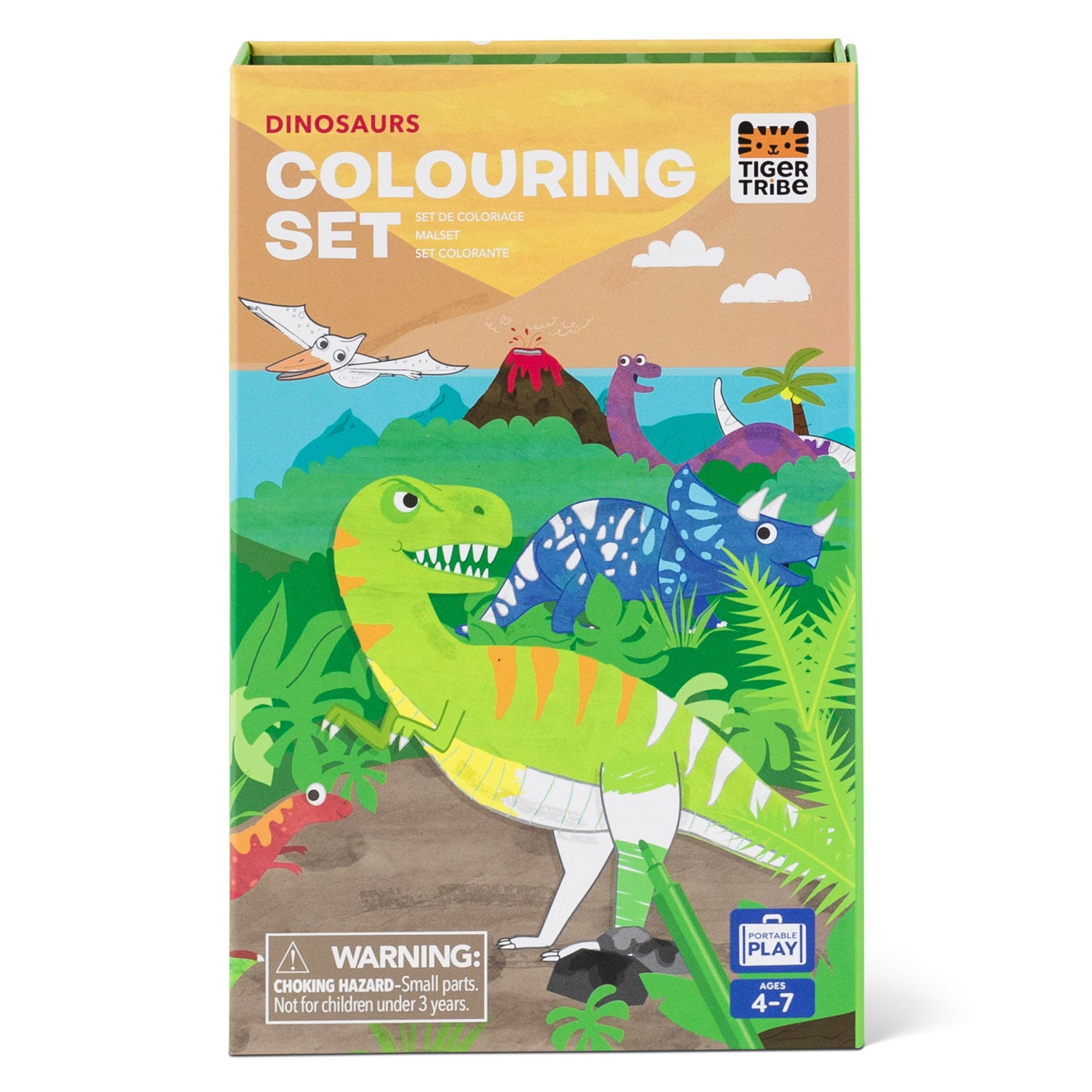 Coloring Set - Dinosaur – Nantucket Kids