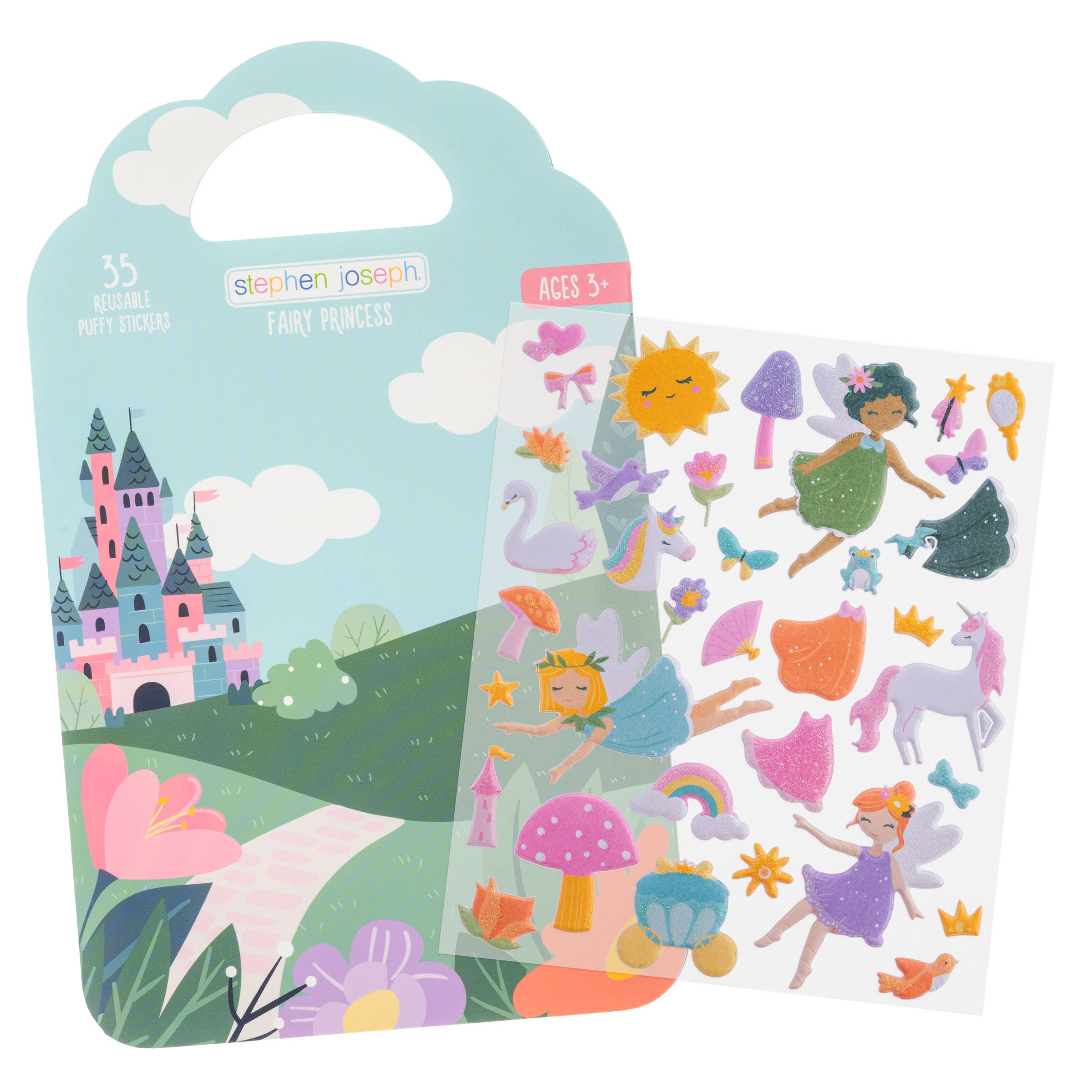Reusable Puffy Sticker Books: Princess – Nantucket Kids