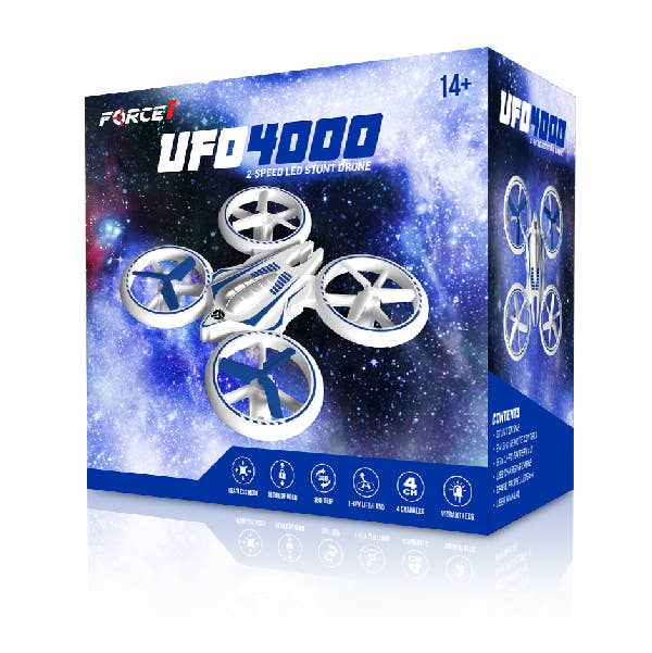 Force1 Ufo 4000 LED Quadcopter Drone