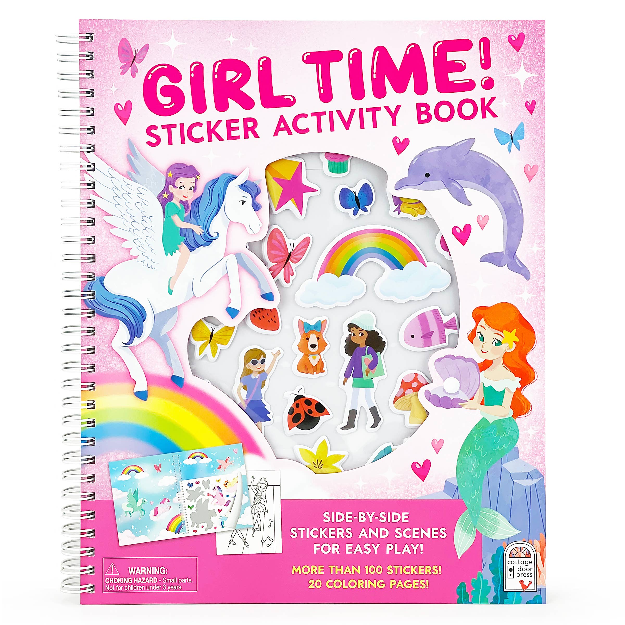 Girl Time! Sticker & Coloring Activity Book – Nantucket Kids