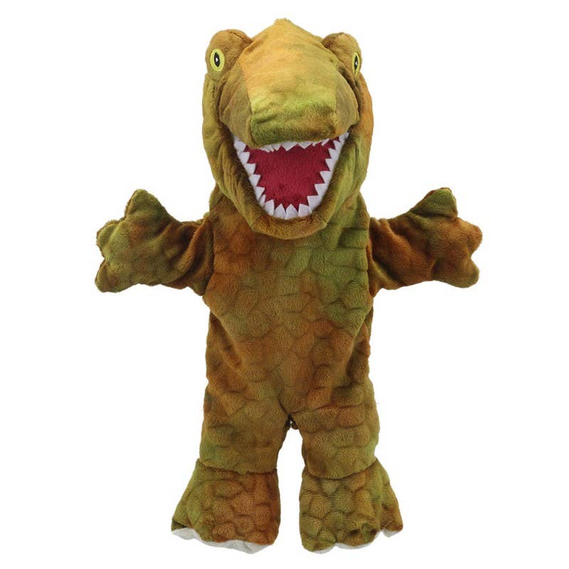 Eco Walking Hand Puppets - T-Rex (Brown) – Nantucket Kids