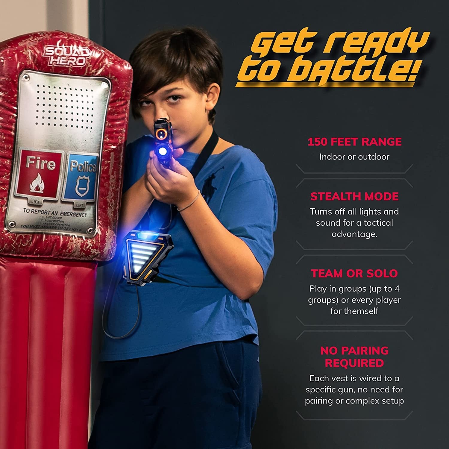 Rechargeable Laser Tag Light Force Edition - Nantucket Kids