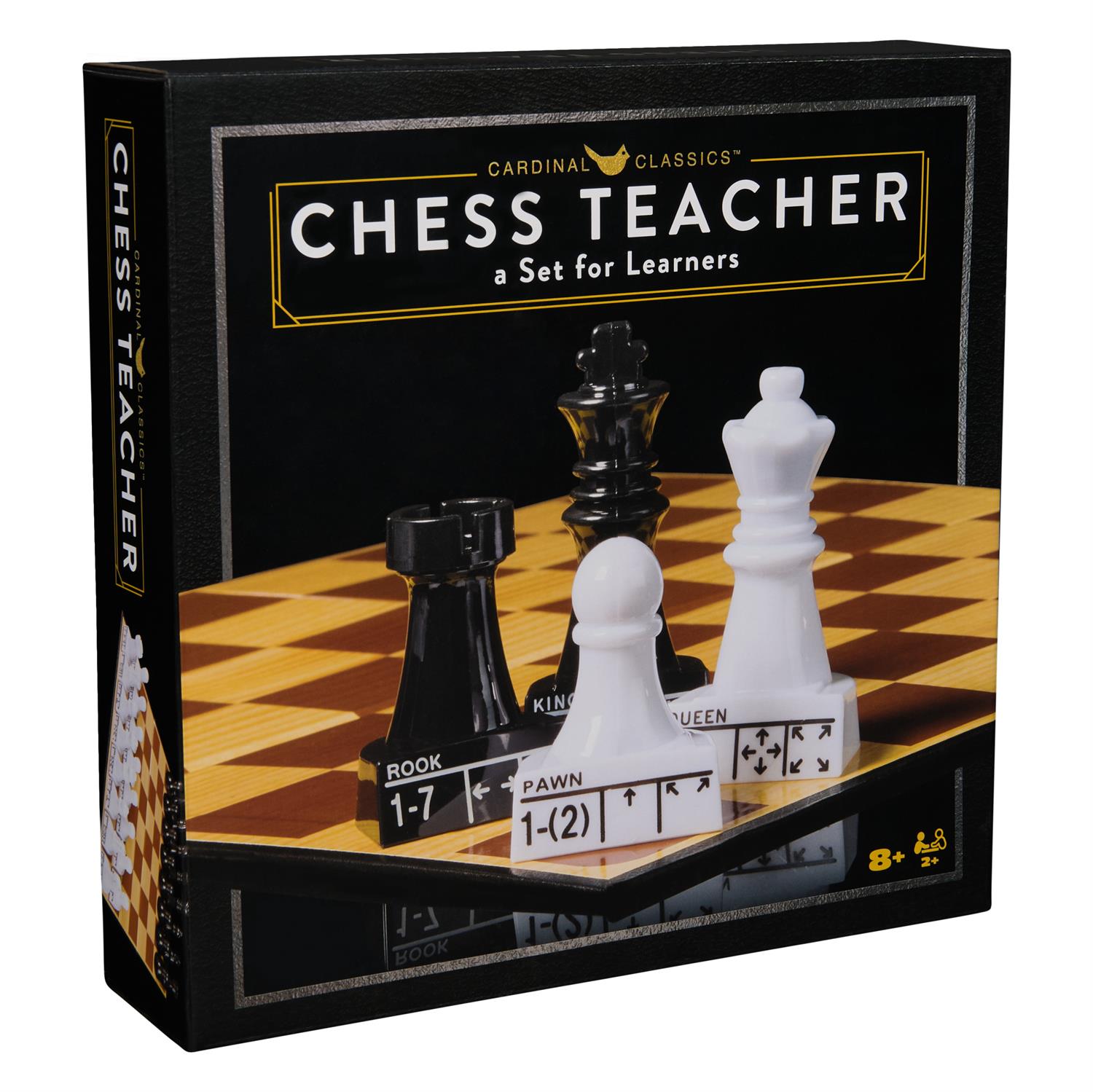 CARDINAL CLASSICS CHESS TEACHER BOARD GAME – Nantucket Kids