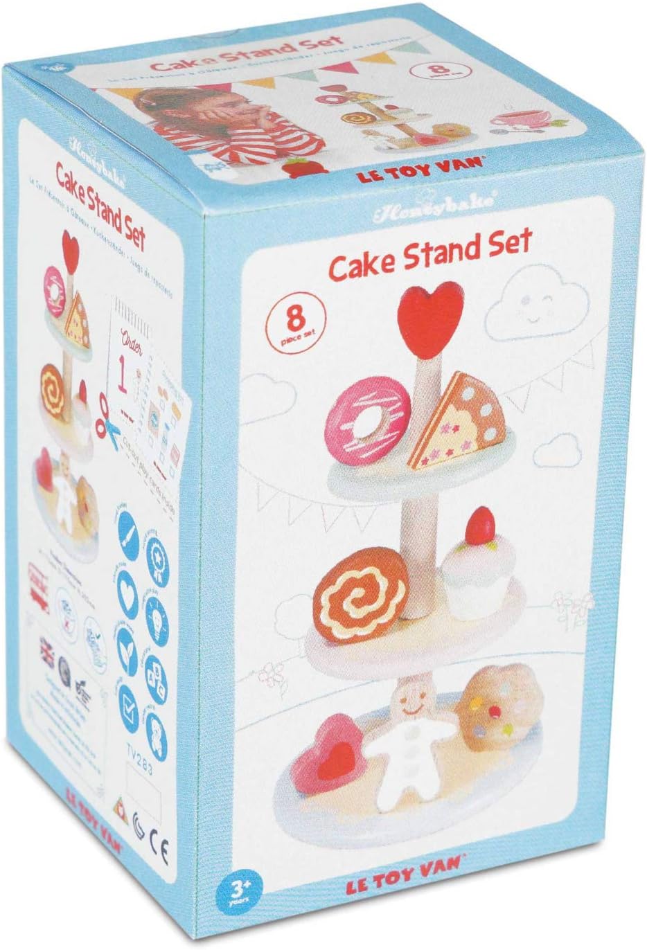 Three Tier Cake Stand Nantucket Kids