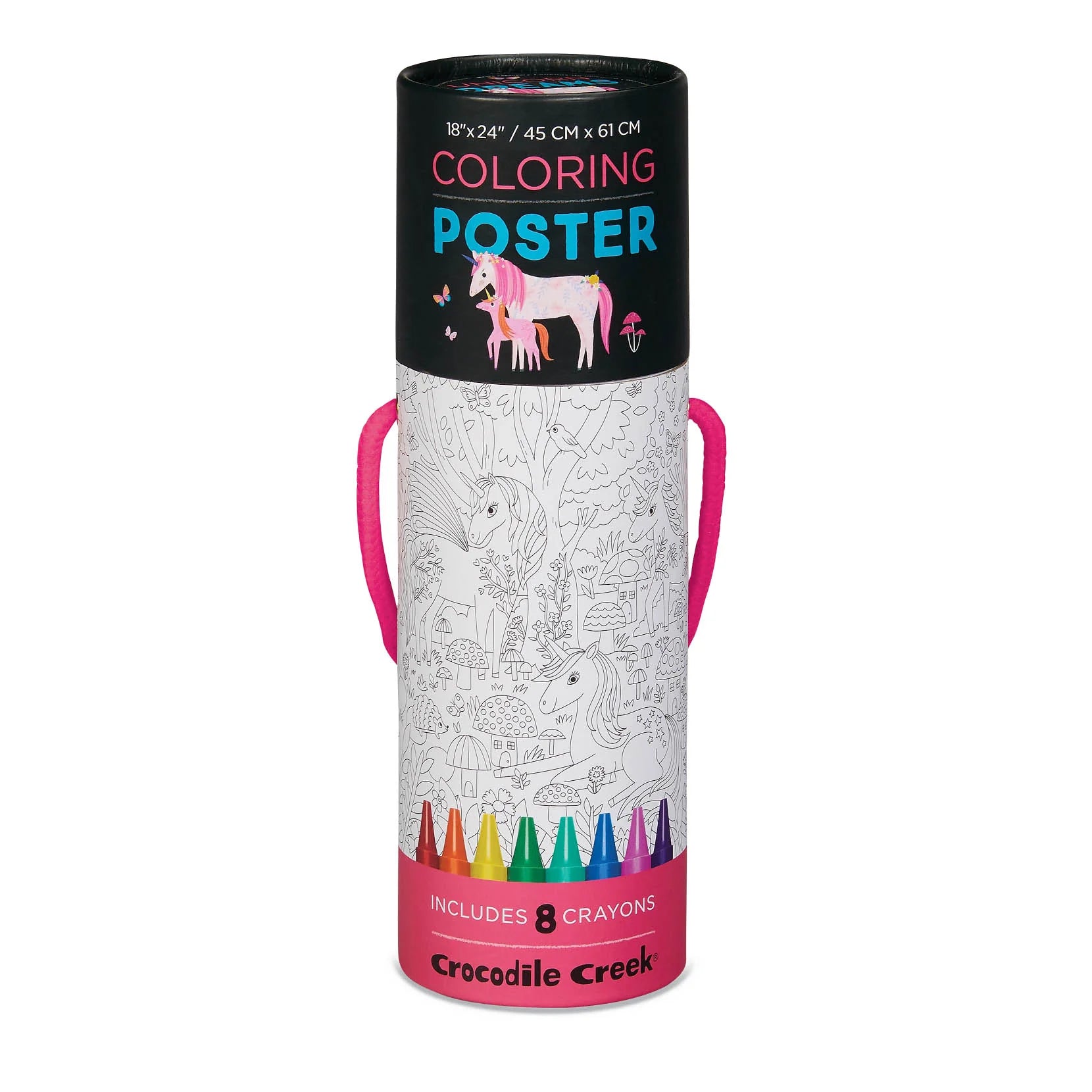 Coloring Poster Art Set-Unicorn Dreams – Nantucket Kids