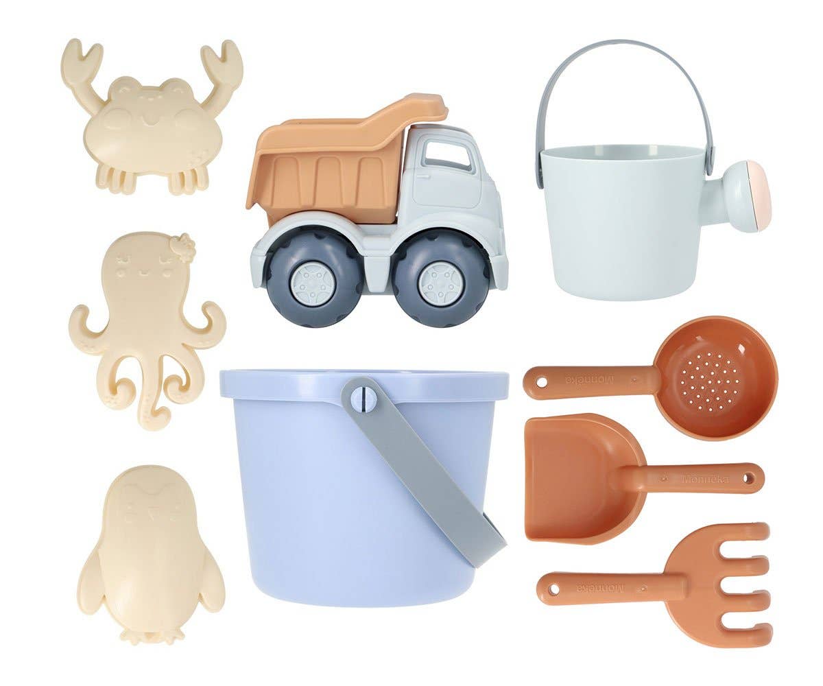 Cube Blue Beach Toy Set – Nantucket Kids