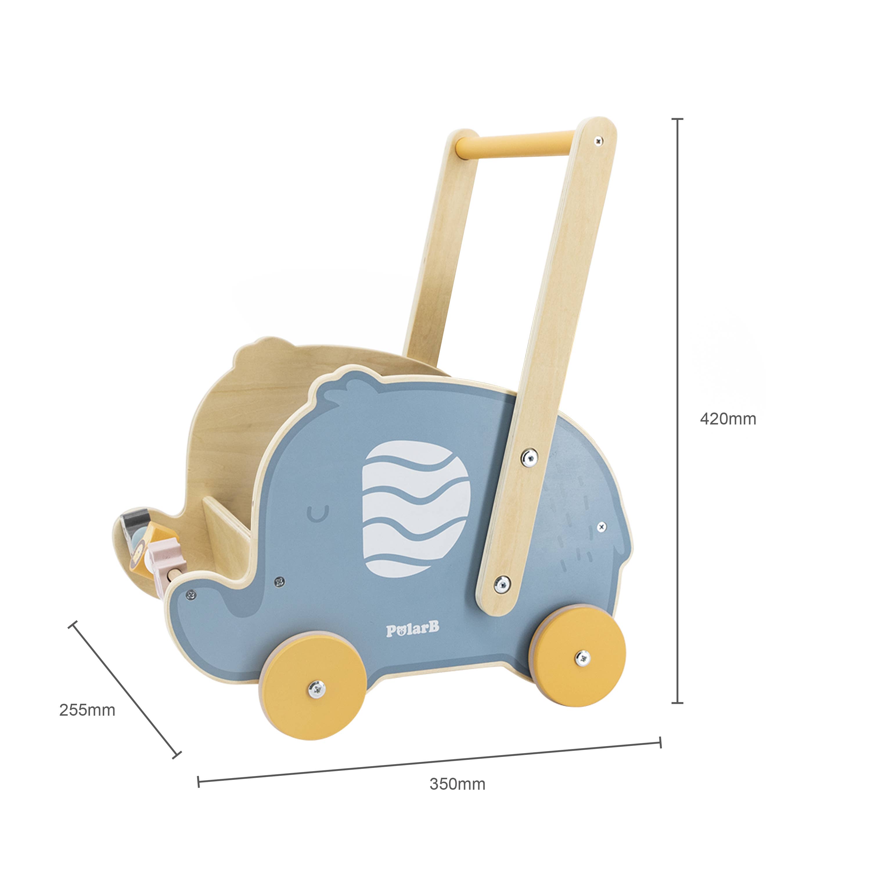 Elephant Walker Doll Buggy - Nantucket Kids