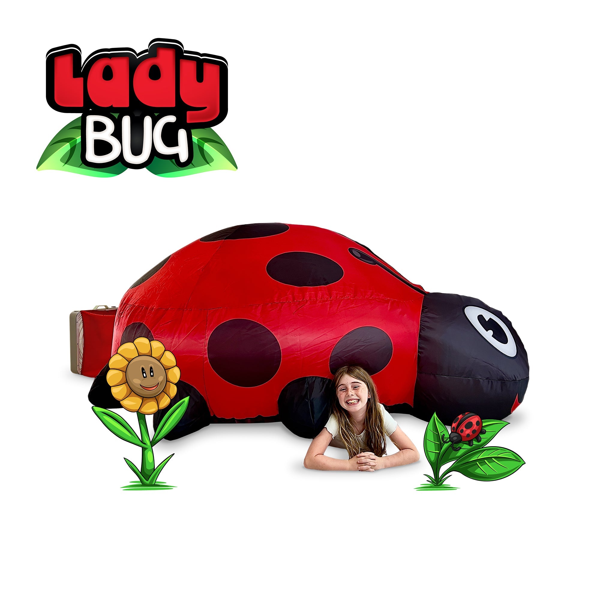 The Original AirFort - Ladybug – Nantucket Kids