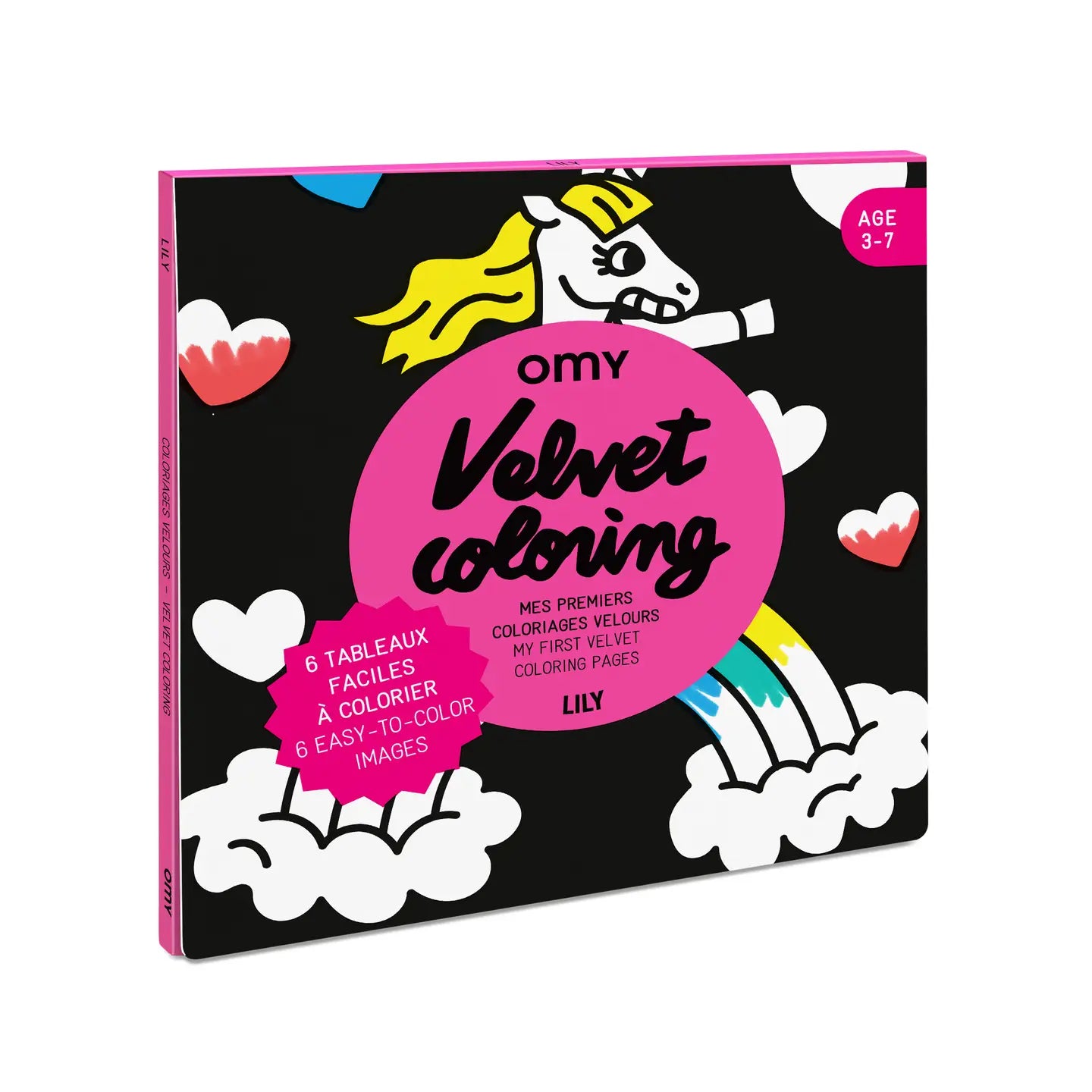Unicorn Velvet Coloring Kit – Nantucket Kids