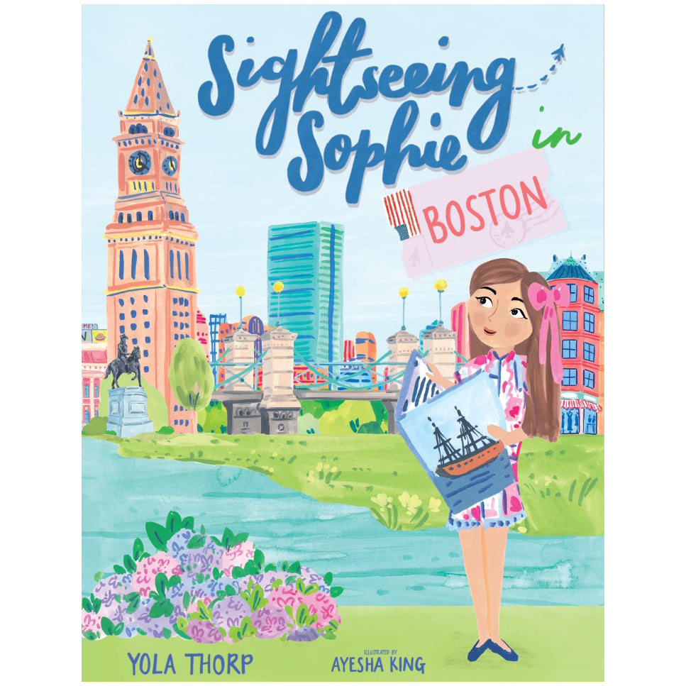 Sightseeing Sophie in Boston-Hardcover Book-Signed Edition - Nantucket Kids