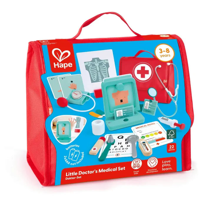 Hape Little Doctor's Medical Set – Nantucket Kids
