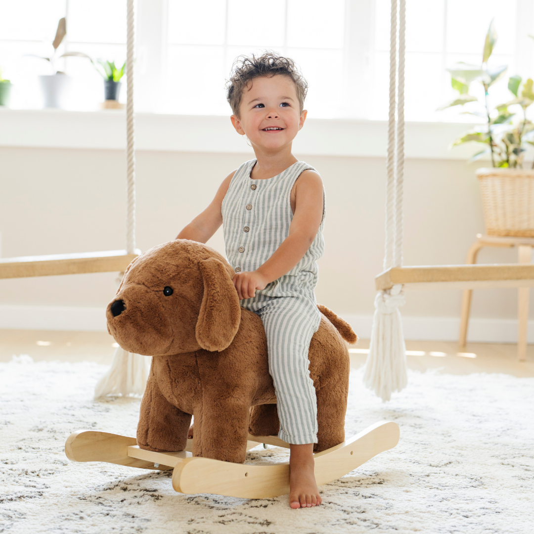 STUFFED ANIMAL ROCKERS: Puppy – Nantucket Kids