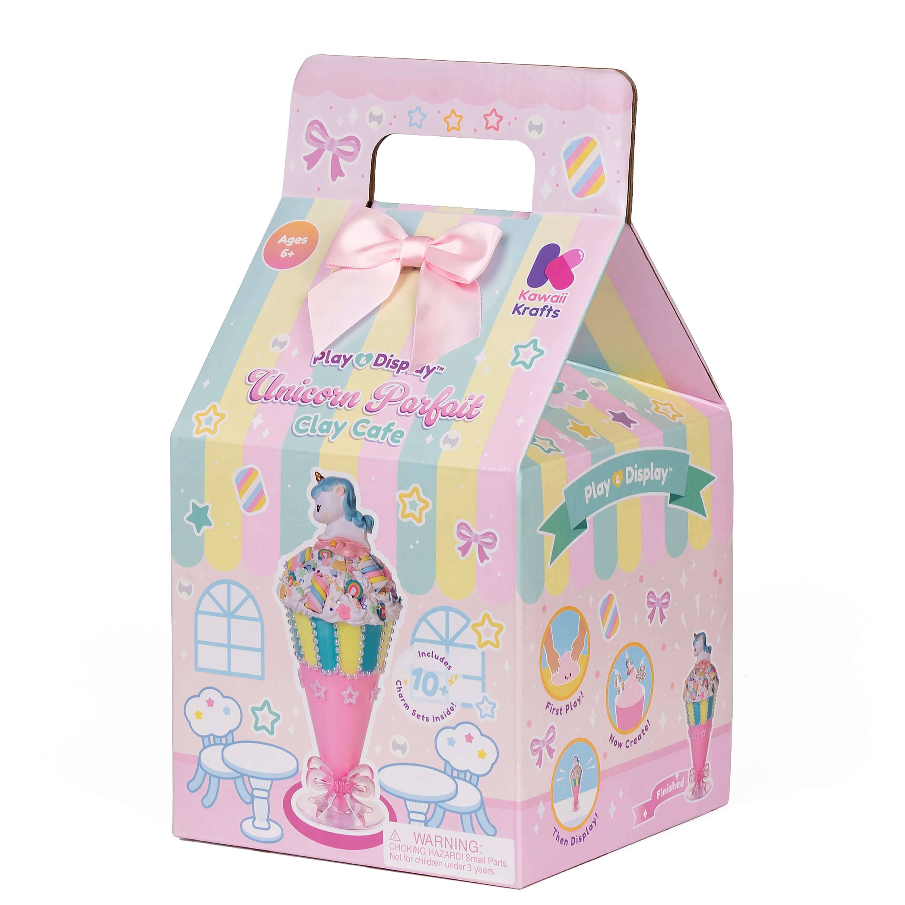 Play & Display Unicorn Parfait Clay Cafe Kit - Nantucket Kids