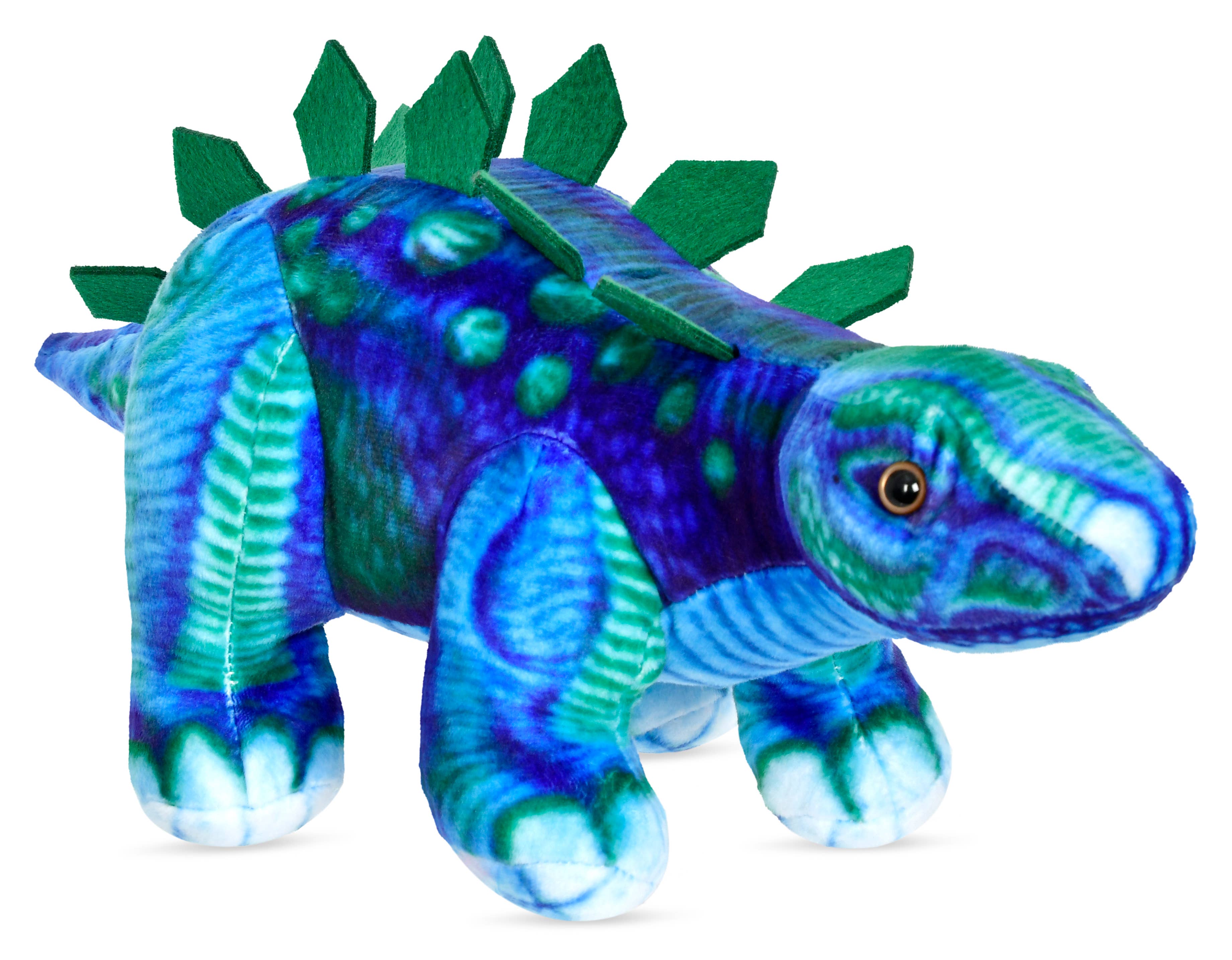 Stegosaurus 3D Roaring Plush - Nantucket Kids