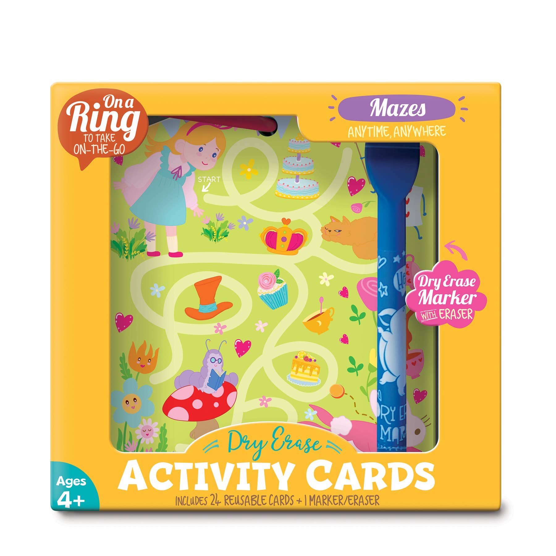 Dry Erase Activity Cards | Mazes - Nantucket Kids
