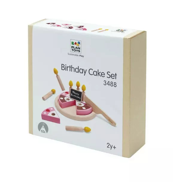 PlanToys Birthday Cake Set – Nantucket Kids