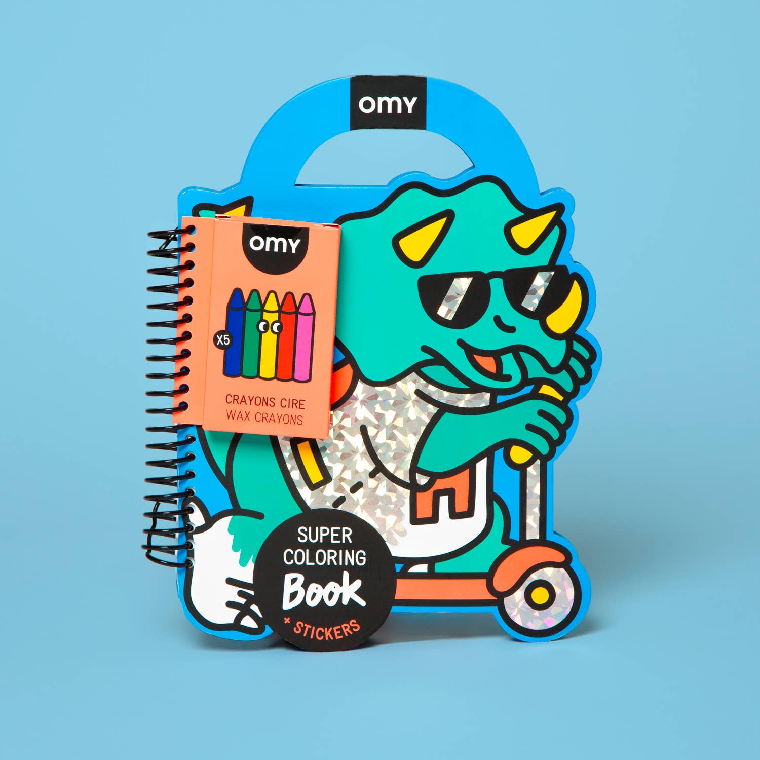 DINO SUPER COLORING & STICKER BOOK – Nantucket Kids