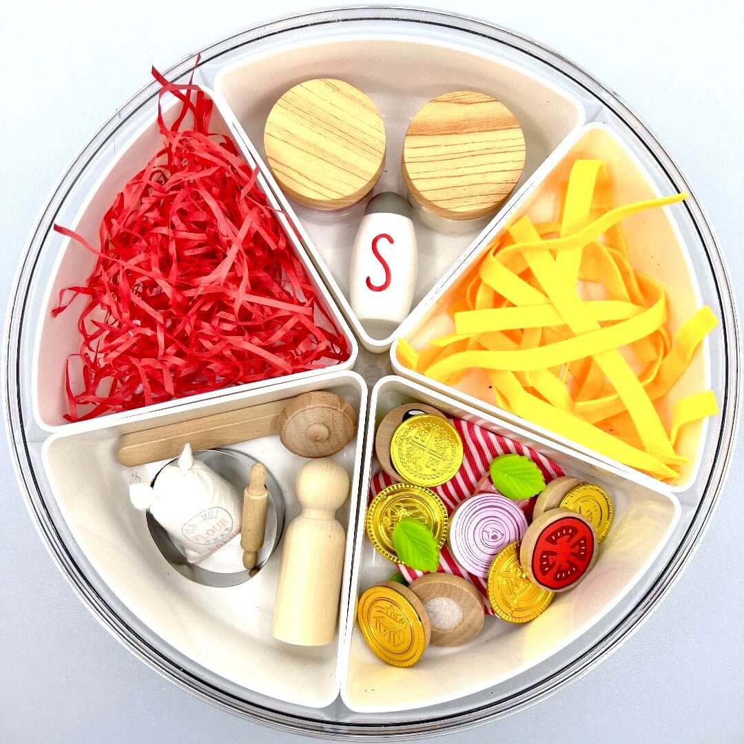 Pizza Parlor, Pizzeria Play Set with Playdough – Nantucket Kids