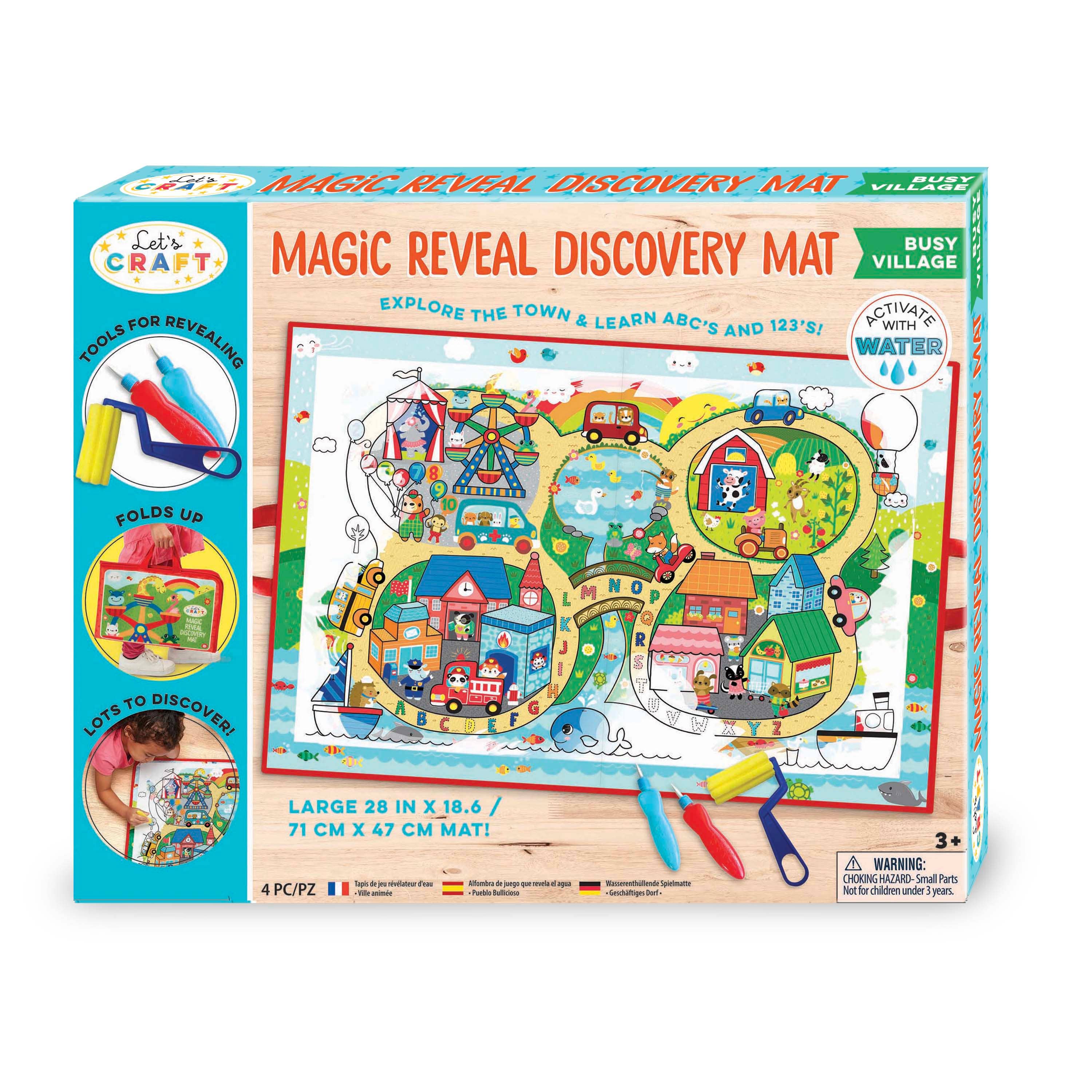 Magic Reveal Discovery Mat - Busy Village – Nantucket Kids