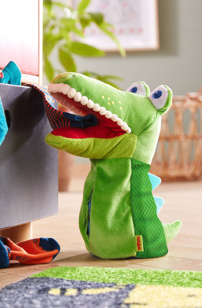 Glove Puppet Eat-it-up Croco - Nantucket Kids