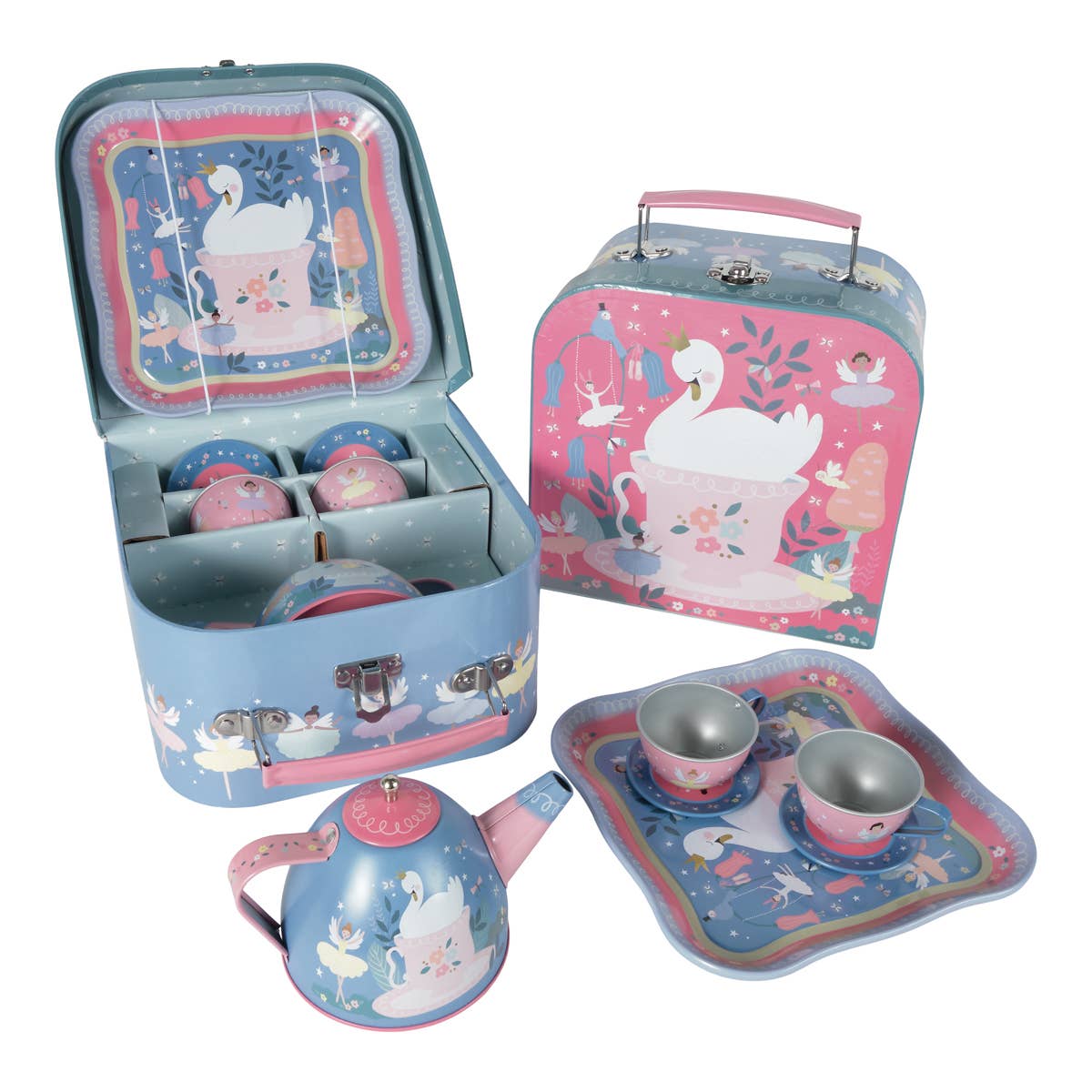Tin Tea Set 7 Piece - Enchanted – Nantucket Kids